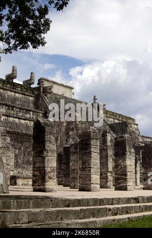 A vertical shot of the ancient Chichen Itza Mayan ruins Stock Photo - Alamy