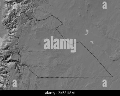 Amman, province of Jordan. Elevation map colored in wiki style with ...