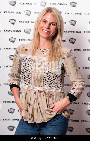 EDITORIAL USE ONLY Siddy Holloway attends a private view of the ...