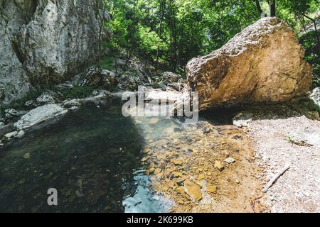Prerasts of Vratna or Vratna Gates are three natural stone bridges on ...