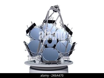 Giant Magellan Telescope (GMT), front view with enclosure Stock Photo ...