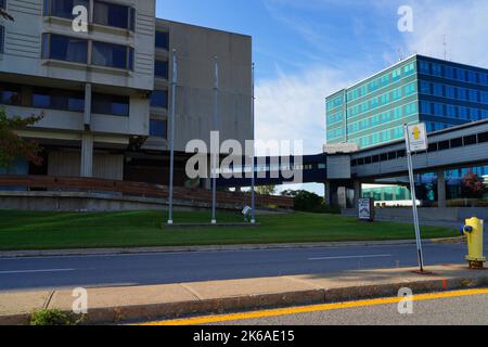 MONTREAL, CANADA -15 SEP 2022- View of the Montreal Mirabel ...