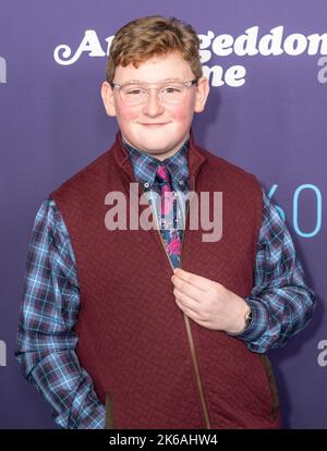 Jacob Mackinnon attends presentation of movie Armageddon Time during ...