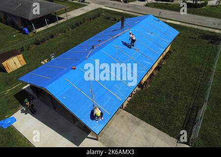 Saturday, Oct. 9, 2022, the U.S. Army Corps of Engineer installed its ...