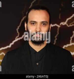 Marwan Kenzari attends the world premiere of "Black Adam" in Times ...