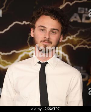 Wyatt Oleff attends the world premiere of "Karate Kid: Legends" at the ...
