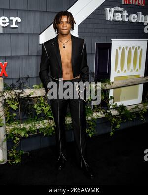 Henry Hunter Hall attends the world premiere of “The Watcher” at The ...