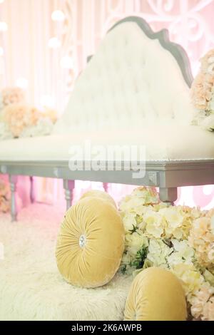 Beautiful wedding Decorations. Selective focus Stock Photo - Alamy