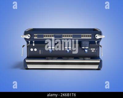 3d illustration of pigeon professional coffee machine for coffee shop ...