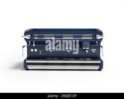 3d illustration of pigeon professional coffee machine for coffee shop ...