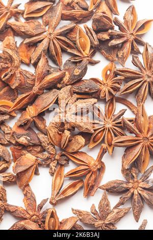 Star anises dried spice fruits Stock Photo - Alamy