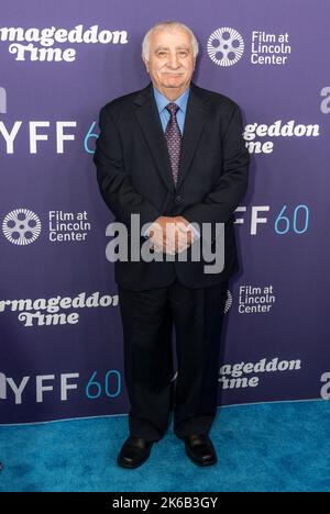 Teddy Coluca attends the "Armageddon Time" premiere during the 60th New ...