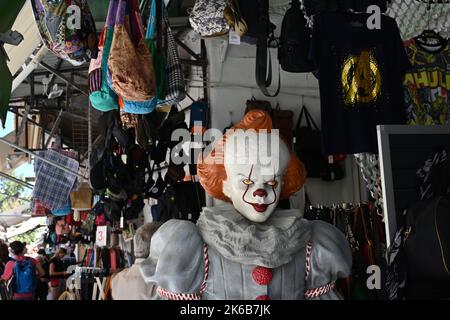 Pennywise, the Dancing Clown, exhibited as advertisement in one stall ...