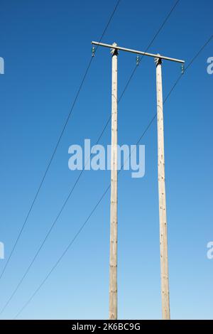 Power line in Pyrenees, France Stock Photo - Alamy