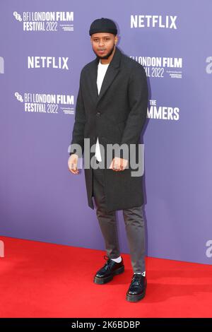 Elmi Rashid Elmi attends the film premiere for 'The Swimmers' during ...