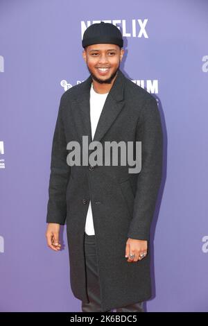 Elmi Rashid Elmi attends the film premiere for 'The Swimmers' during ...