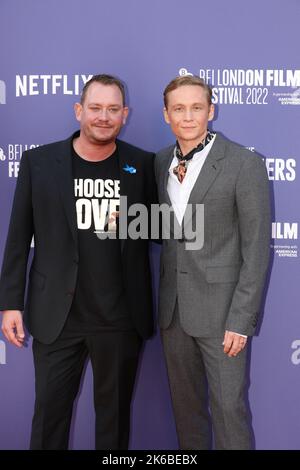 Sven Spannenkrebs and Matthias Schweighofer attend the film premiere ...
