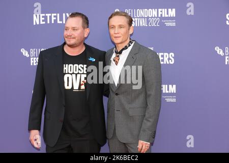 Sven Spannenkrebs and Matthias Schweighofer attend the film premiere ...