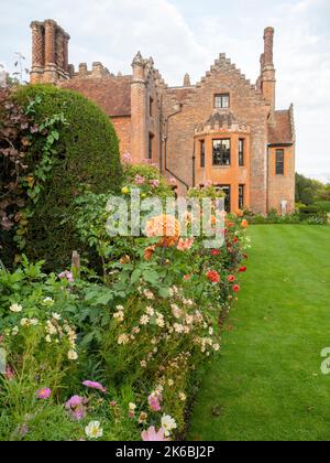Chenies Manor House and garden, Chenies, Buckinghamshire, UK Stock ...