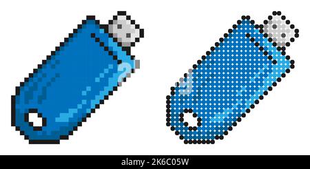 black memory card game pixel art vector illustration Stock Vector Image ...