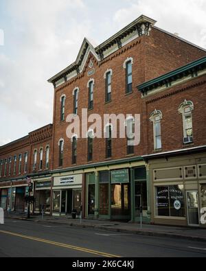 Architecture in downtown, Coudersport, Pennsylvania Stock Photo - Alamy
