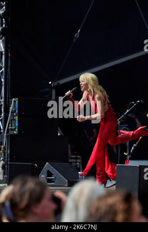 carly rae jepsen playing concert at nibe festival Stock Photo - Alamy