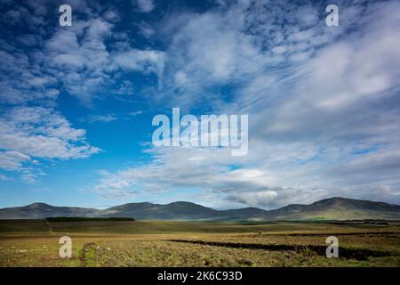 Shadows glide across the impressive landscape of the vast and remote ...