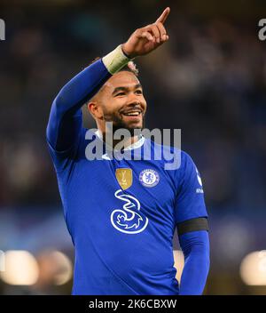 Reece James of Chelsea during Chelsea and AC Milan football match, Pre ...