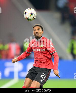 Amine ADLI (LEV) action, soccer Champions League, preliminary round 4th ...