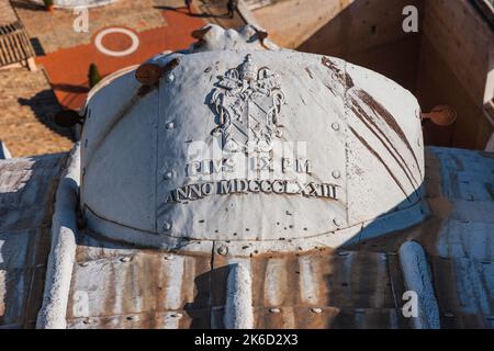 Vatican City, Vatican - February 10, 2013: Detail of the Michelangelo's ...