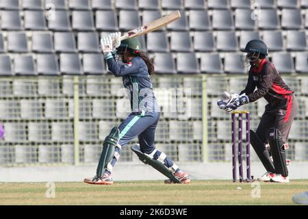 October 9, 2022, Sylhet, Bangladesh: Aliya Riaz of the Pakistan team in ...