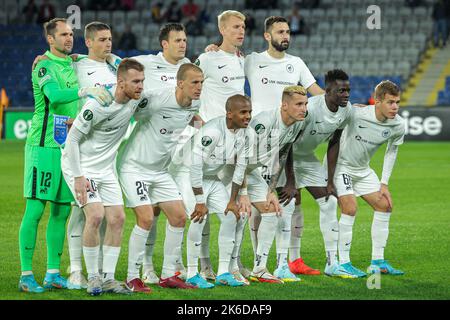 ISTANBUL, TURKIYE - OCTOBER 13: Alfusainey Jatta of RFS during the UEFA ...