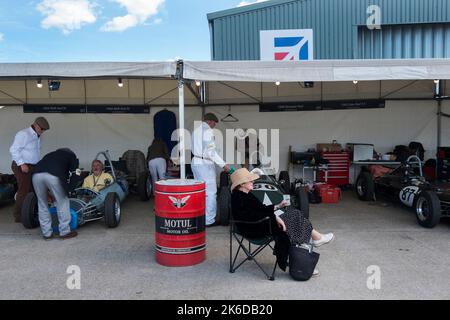 1960 Keift Ford FJ, a 1960 Emeryson Ford and a 1962 Lynx Ford T3, in ...