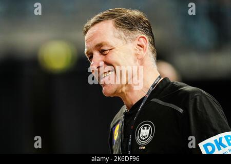 Mannheim, Germany. 13th Oct, 2022. Handball: EHF Euro Cup, Germany ...