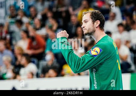 Mannheim, Germany. 13th Oct, 2022. Handball: EHF Euro Cup, Germany ...
