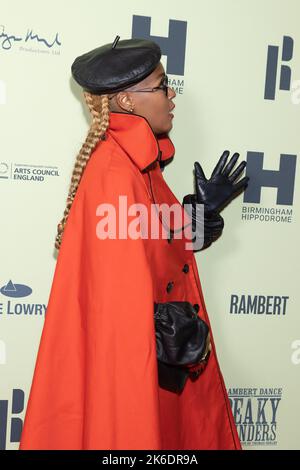 Janelle Monae attending the opening night of Rambert's Peaky Blinders ...