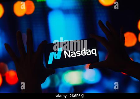 Brazil. 13th Oct, 2022. In this photo illustration, the Edward Jones ...