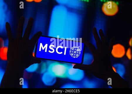 Brazil. 13th Oct, 2022. In this photo illustration, the Edward Jones ...