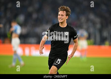 William Boving of Sturm Graz jubilates after scoring the goal 2-2 in ...