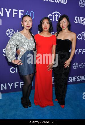 Angela Yeoh, Rowena Chiu and Ashley Chiu Stock Photo - Alamy