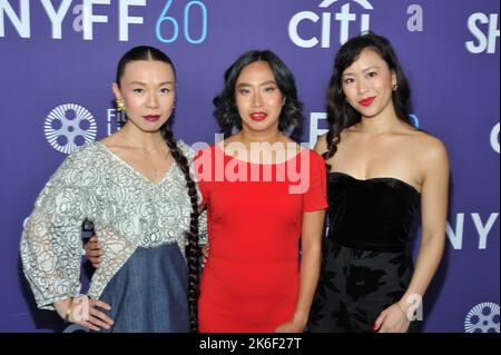 Angela Yeoh, Rowena Chiu and Ashley Chiu Stock Photo - Alamy