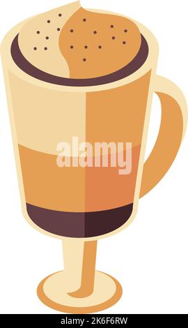 iced coffee cup isometric Stock Vector Image & Art - Alamy