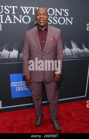 Michael Potts attends The Piano Lesson on Broadway opening night at the ...