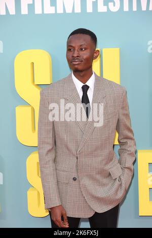 Eman Kellam attends the film premiere of 'The Banshees of Inisherin ...