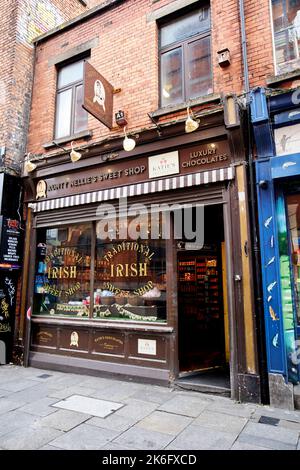 Traditional Irish Sweet Shop in Dublin - DUBLIN, IRELAND - APRIL 20 ...