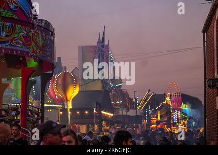 8th October 2022, Tewkesbury, Gloucestershire, England. Tewkesbury Mop ...