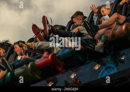 8th October 2022, Tewkesbury, Gloucestershire, England. Tewkesbury Mop ...