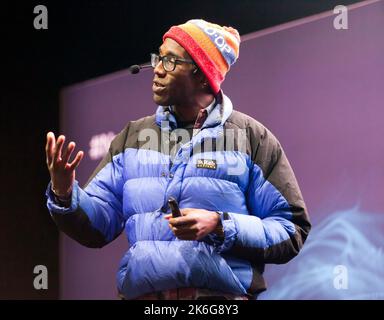 Chris Jackson talking about the geological record of climate change, on ...