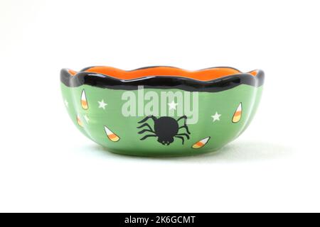 Ceramic Halloween Bowl for Trick or Treat Sweets Stock Photo - Alamy