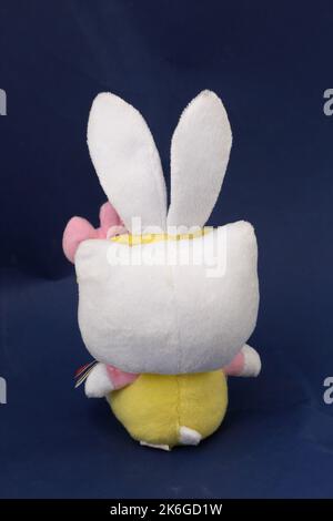 Hello Kitty Soft toy Back View Stock Photo - Alamy